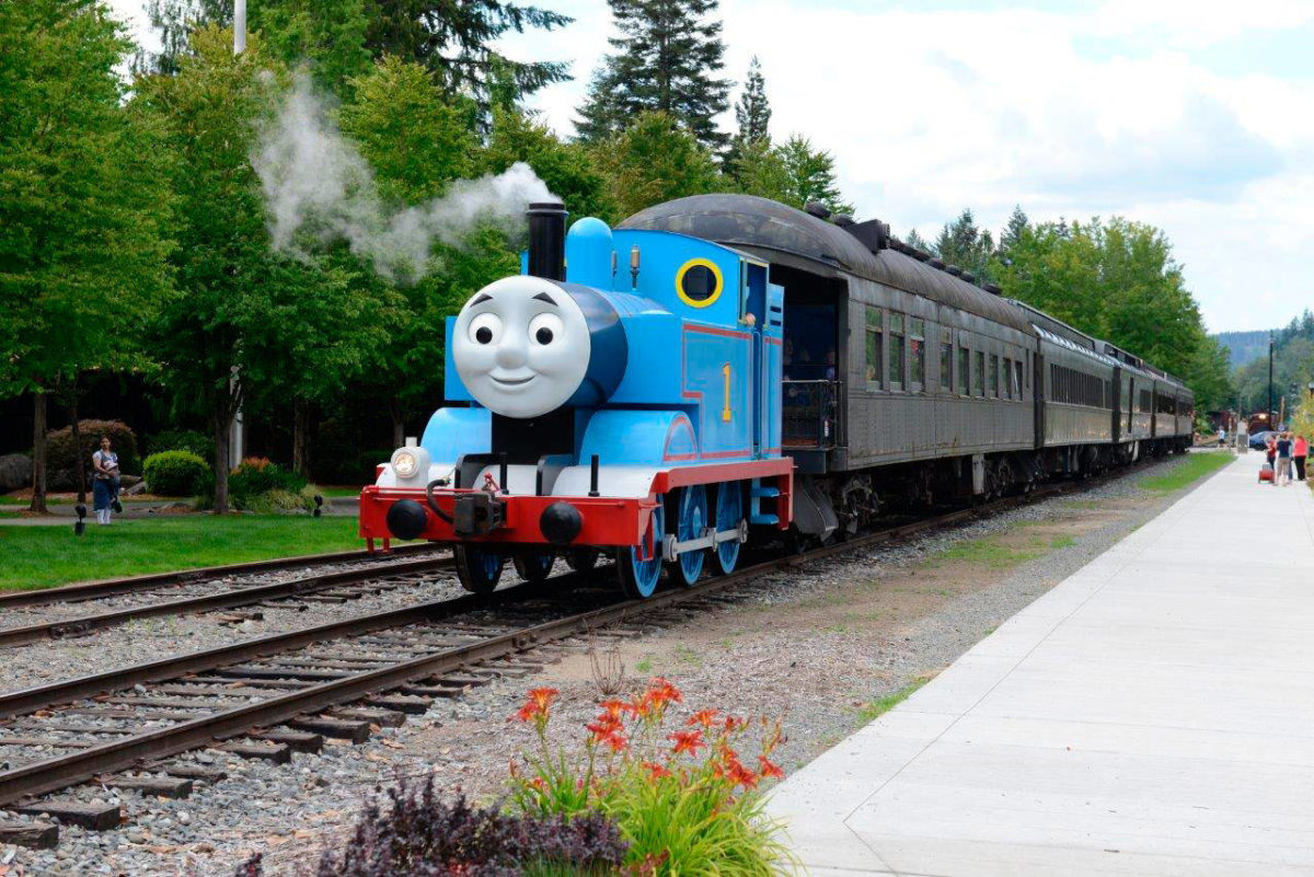 All aboard Thomas the Tank Engine this July in Snoqualmie | Snoqualmie ...