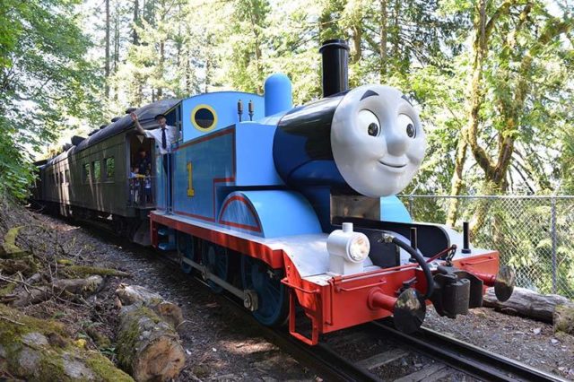 Catch a train ride with Thomas the Tank Engine in July | Snoqualmie ...
