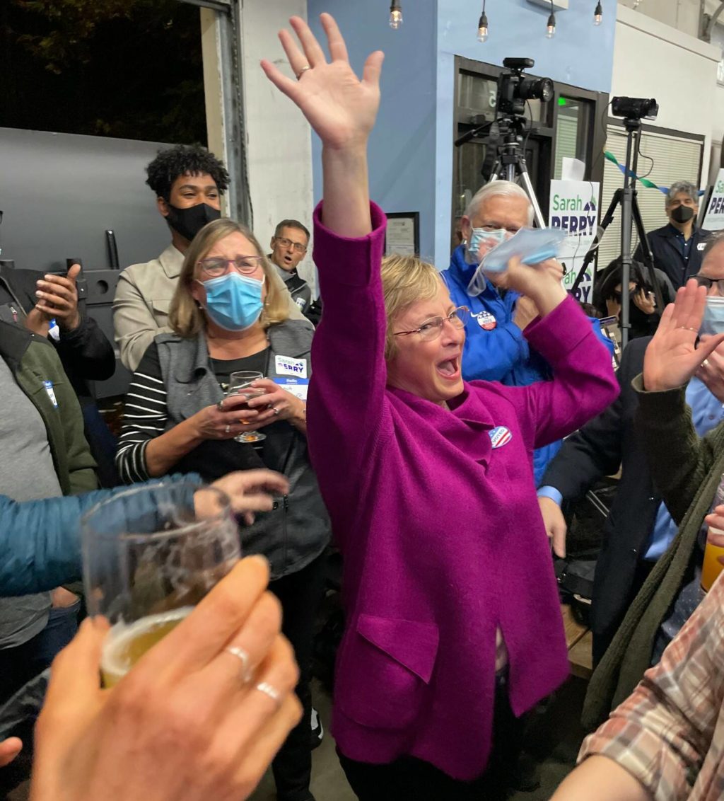 Sarah Perry pushes 20-year incumbent out of King County Council ...