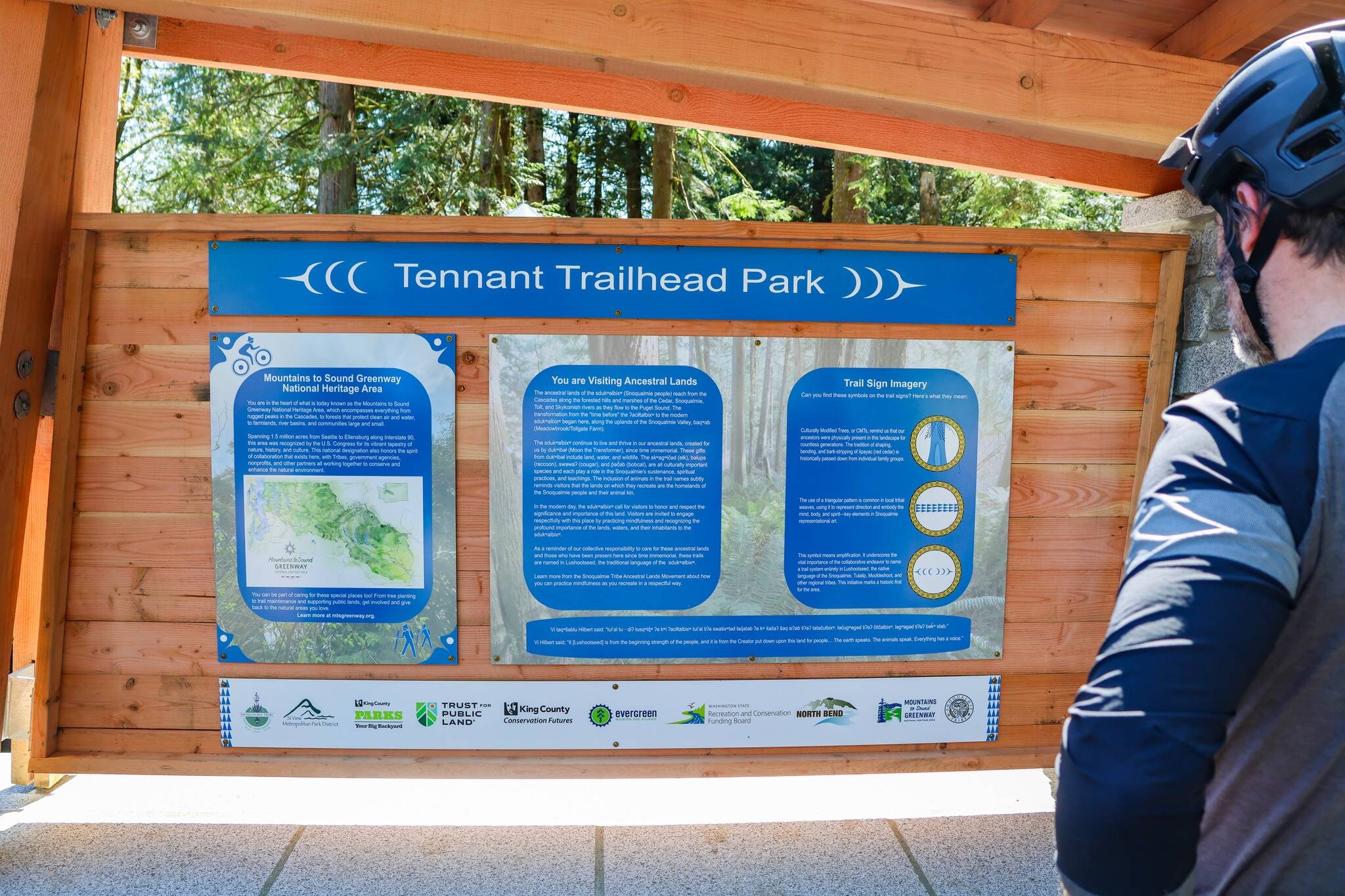 Crowds celebrate Tennant Trailhead Park ribbon cutting | Snoqualmie ...