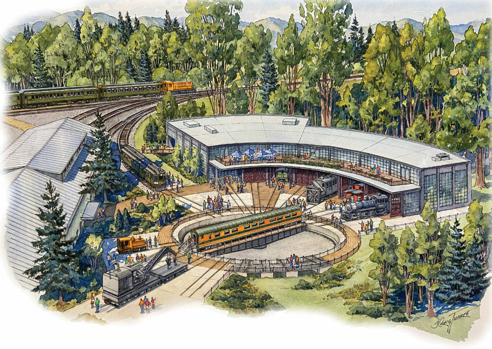 New roundhouse gallery coming to Northwest Railway Museum | Snoqualmie ...